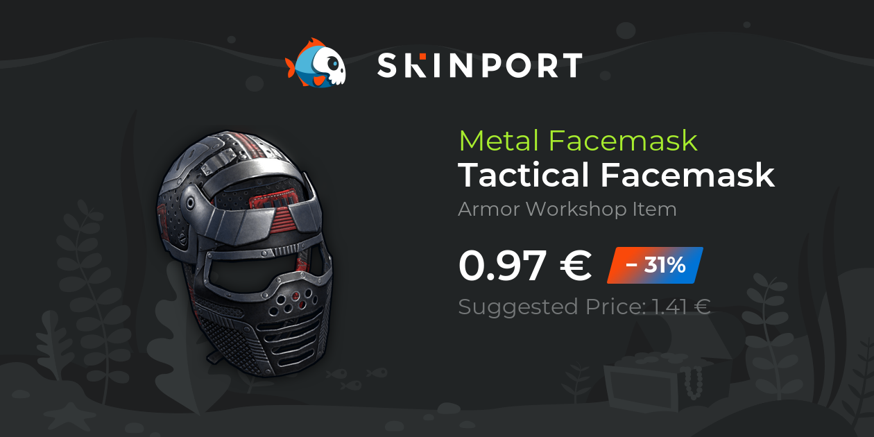 Tactical Facemask - Rust - Skinport