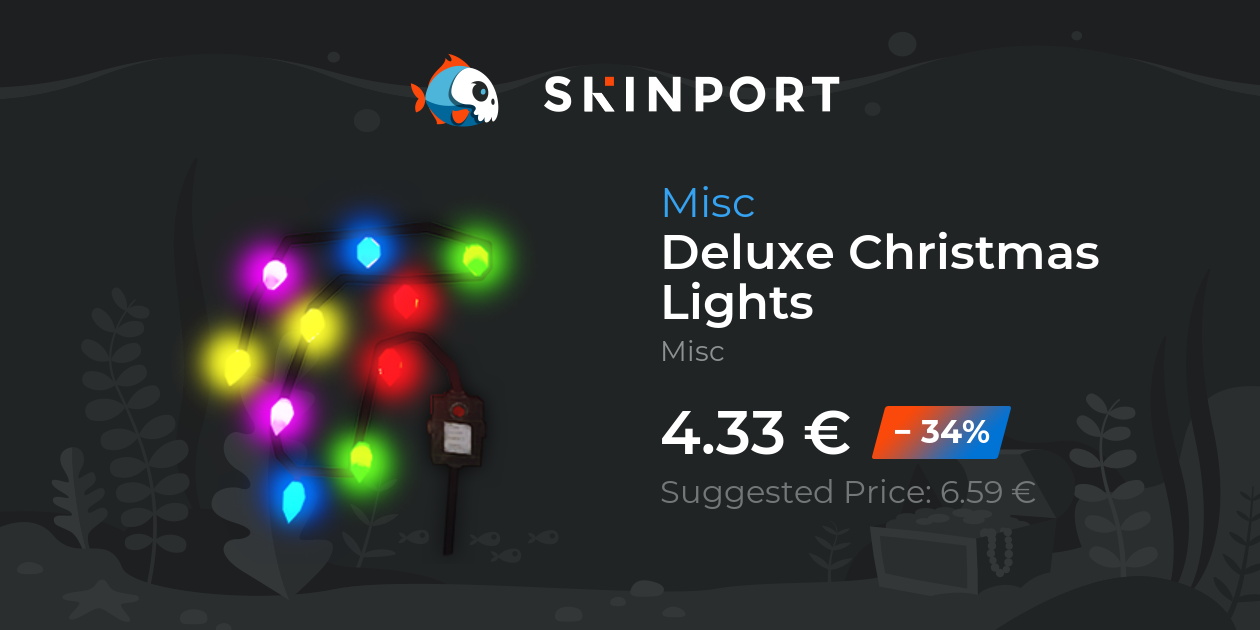 Deluxe Christmas Lights - Rust - Skinport