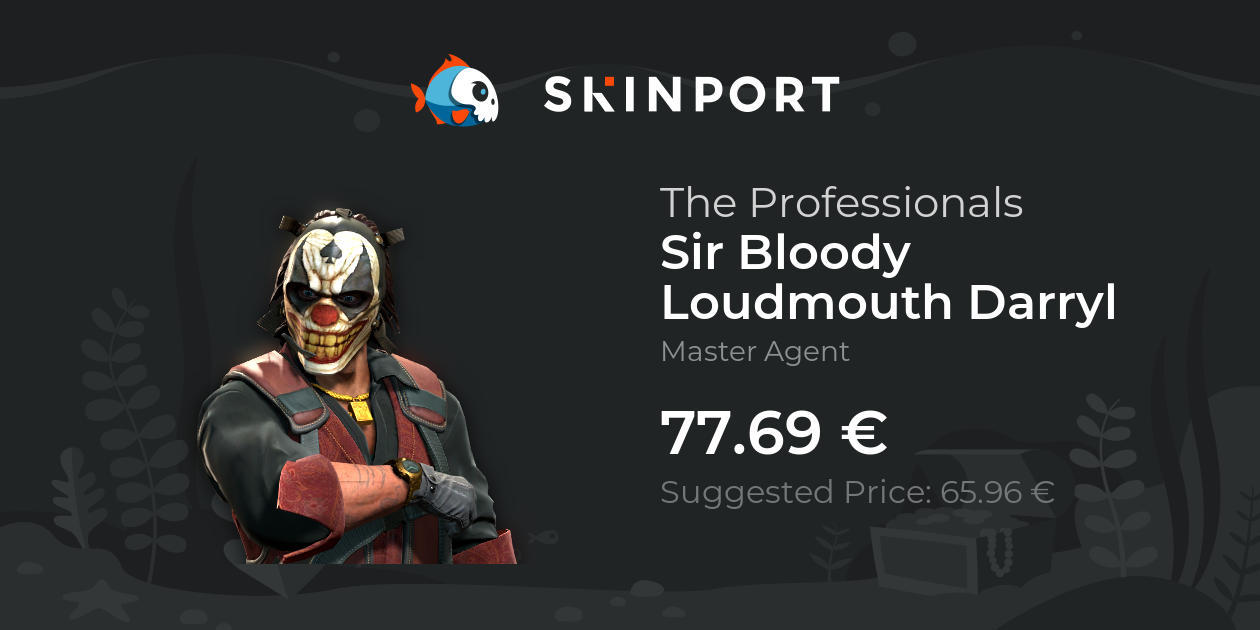 Sir Bloody Loudmouth Darryl | The Professionals - Counter-Strike 2 ...