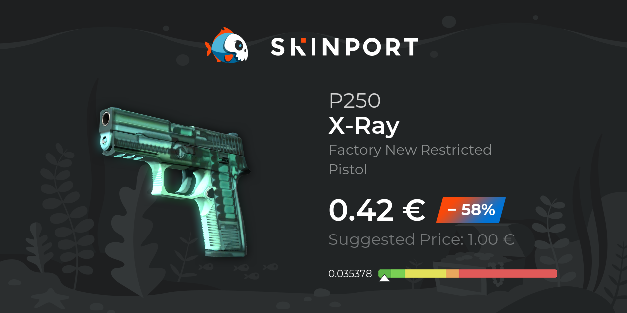 P250 | X-Ray (Factory New) - Counter-Strike 2 - Skinport