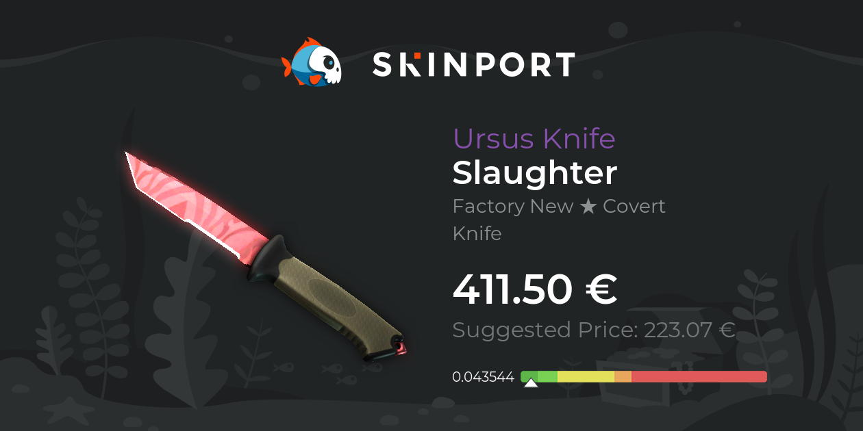 Ursus Knife | Slaughter (Factory New) - Counter-Strike 2 - Skinport