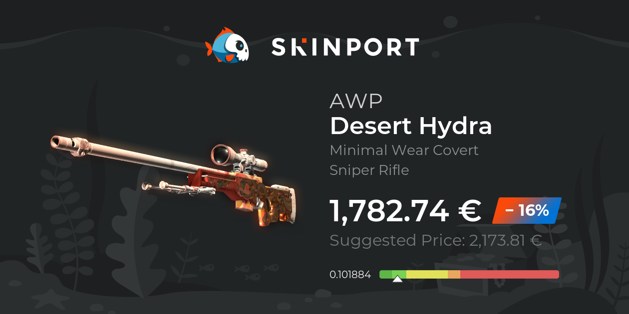 AWP | Desert Hydra (Minimal Wear) - Counter-Strike 2 - Skinport