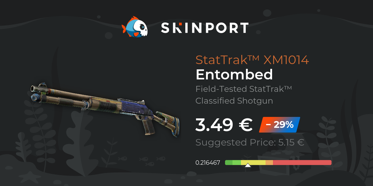 StatTrak™ XM1014 | Entombed (Field-Tested) - Counter-Strike 2 - Skinport