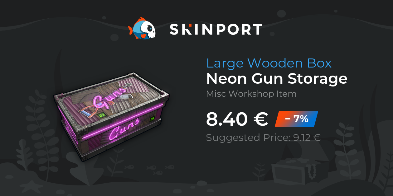 Neon Gun Storage - Rust - Skinport