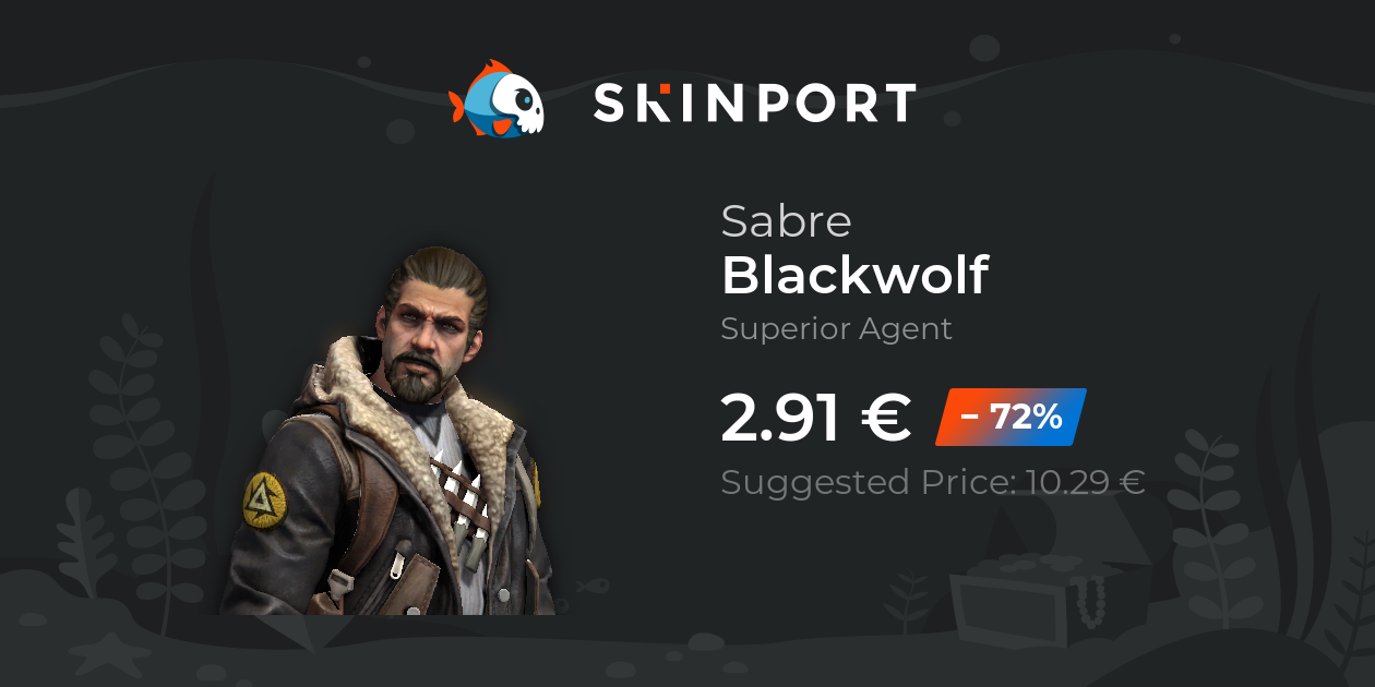 Blackwolf | Sabre - Counter-Strike 2 - Skinport
