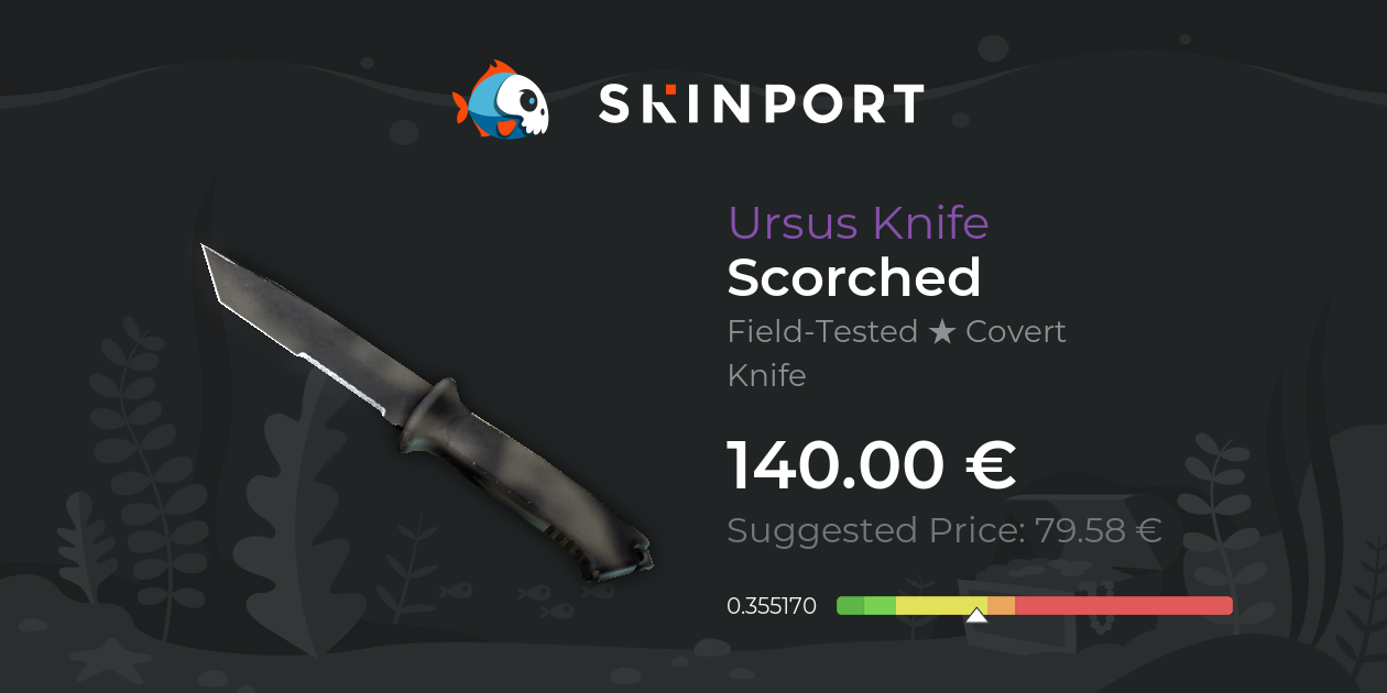 Ursus Knife | Scorched (Field-Tested) - Counter-Strike 2 - Skinport