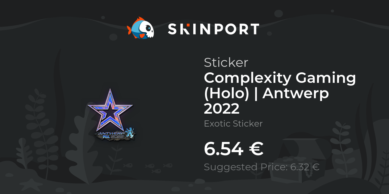 Sticker | Complexity Gaming (Holo) | Antwerp 2022 - Counter-Strike 2 ...