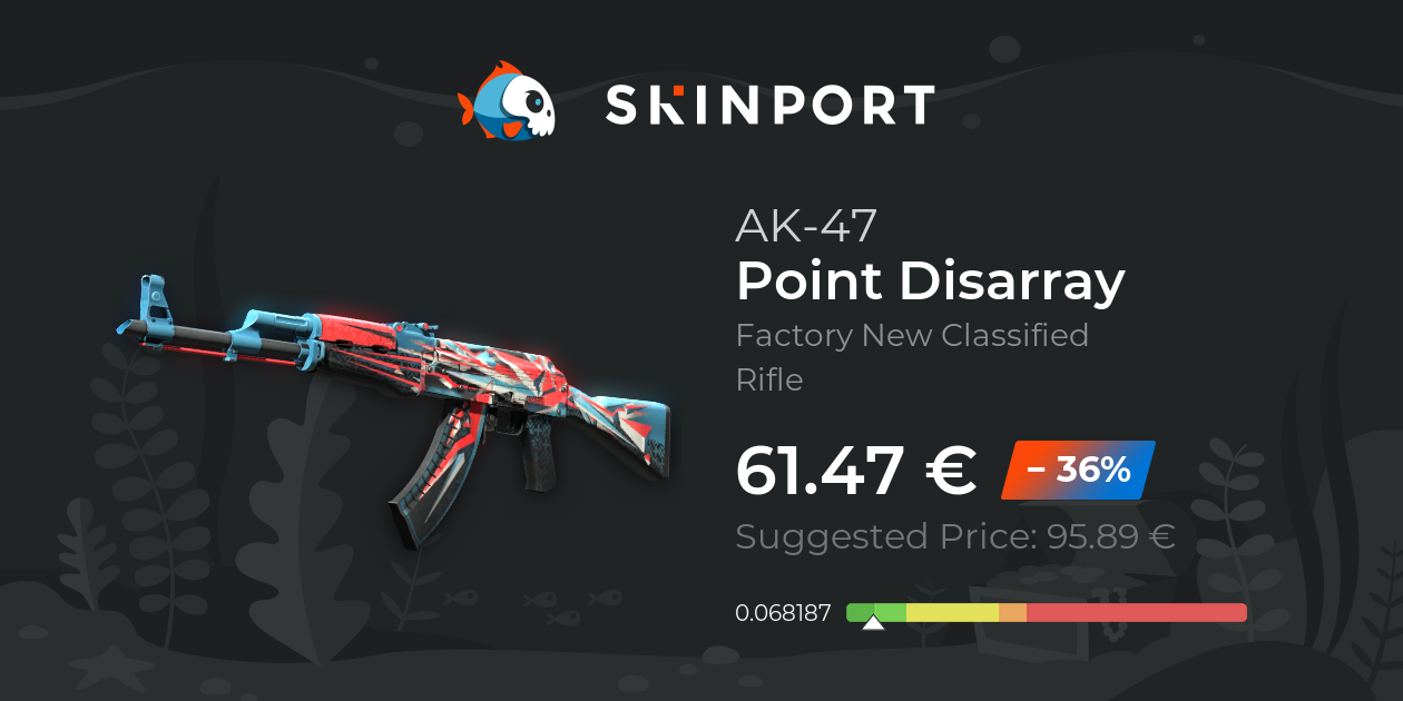 AK-47 | Point Disarray (Factory New) - Counter-Strike 2 - Skinport