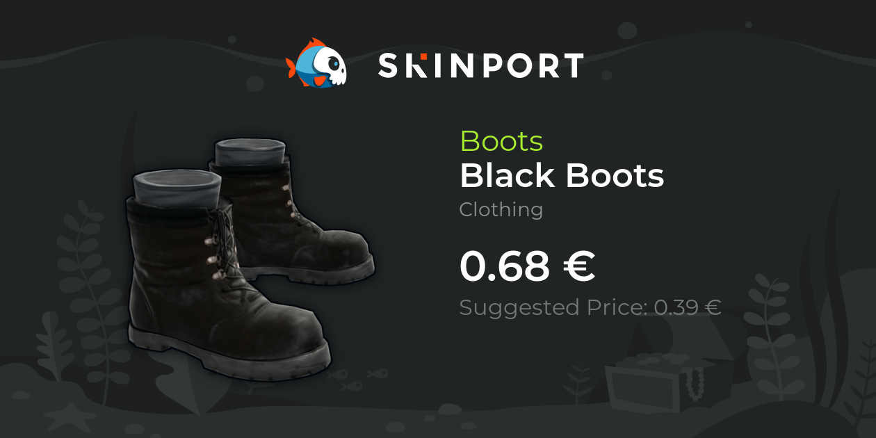 Black Boots - Rust - Skinport