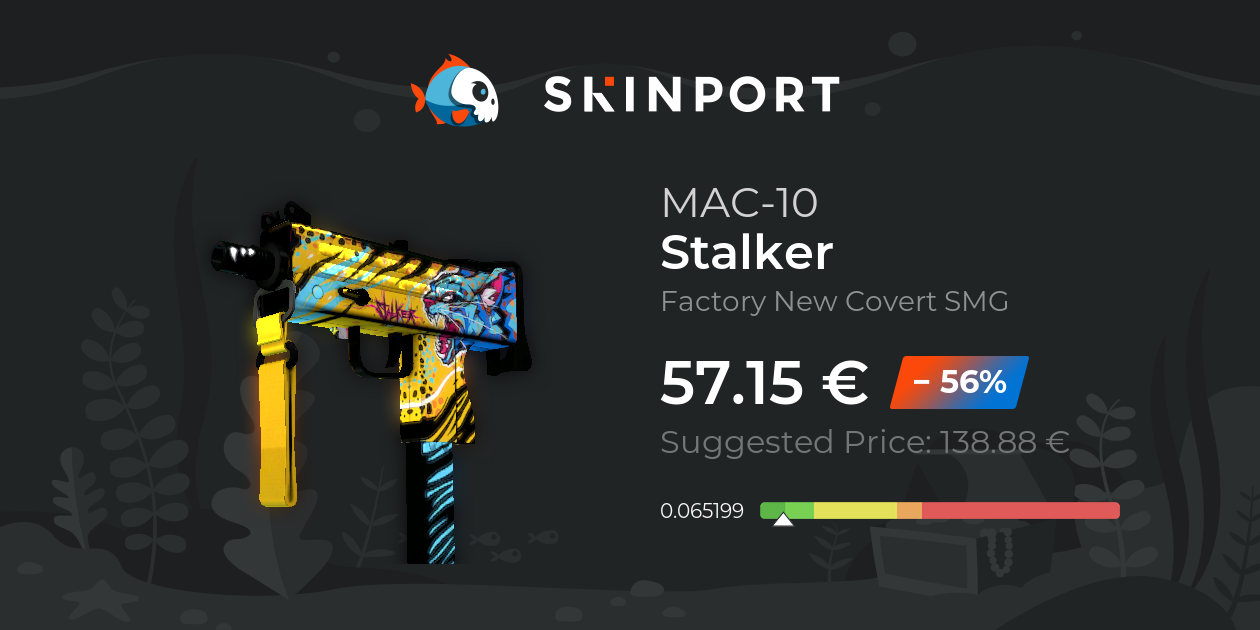 MAC-10 | Stalker (Factory New) - CS:GO - Skinport