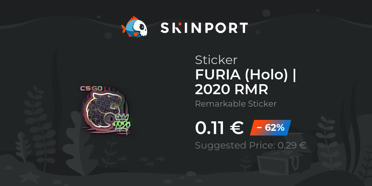 Sticker | FURIA (Holo) | 2020 RMR - Counter-Strike 2 - Skinport