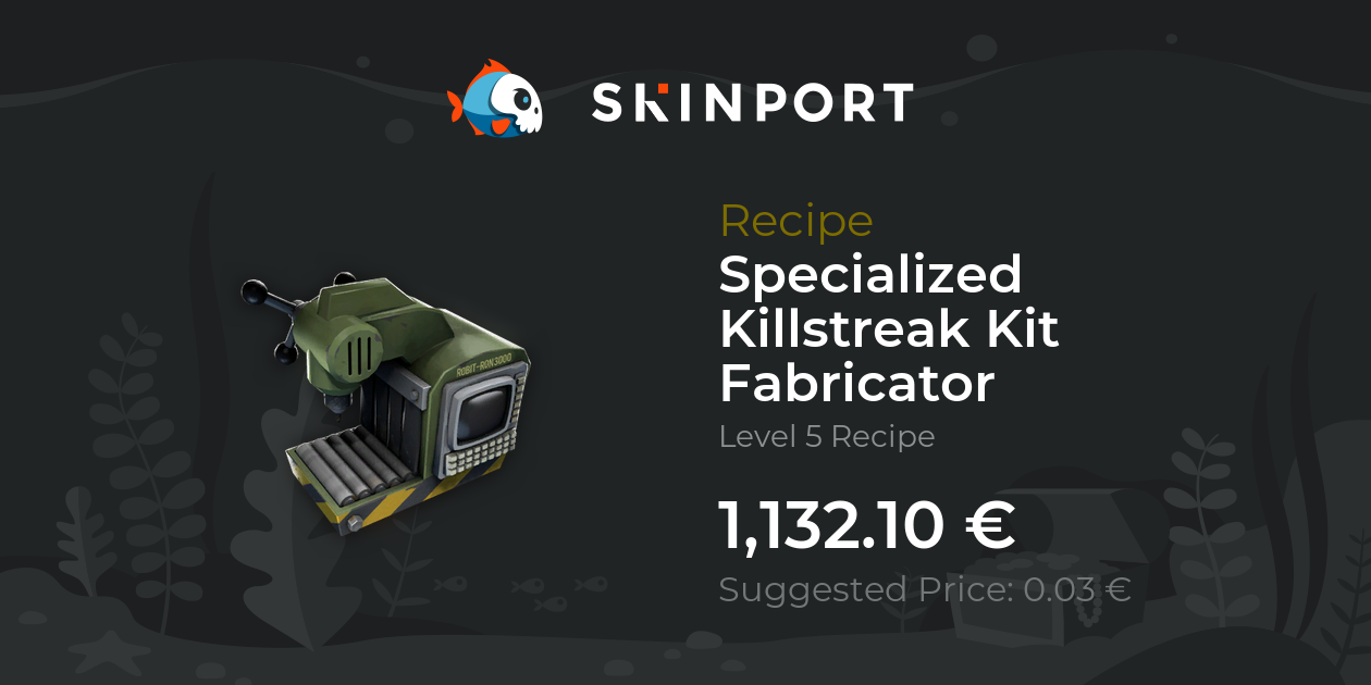 Specialized Killstreak Kit Fabricator - Team Fortress 2 - Skinport