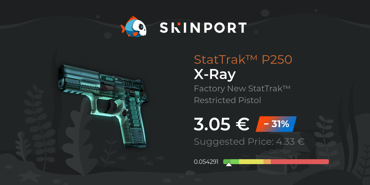 StatTrak™ P250 | X-Ray (Factory New) - Counter-Strike 2 - Skinport