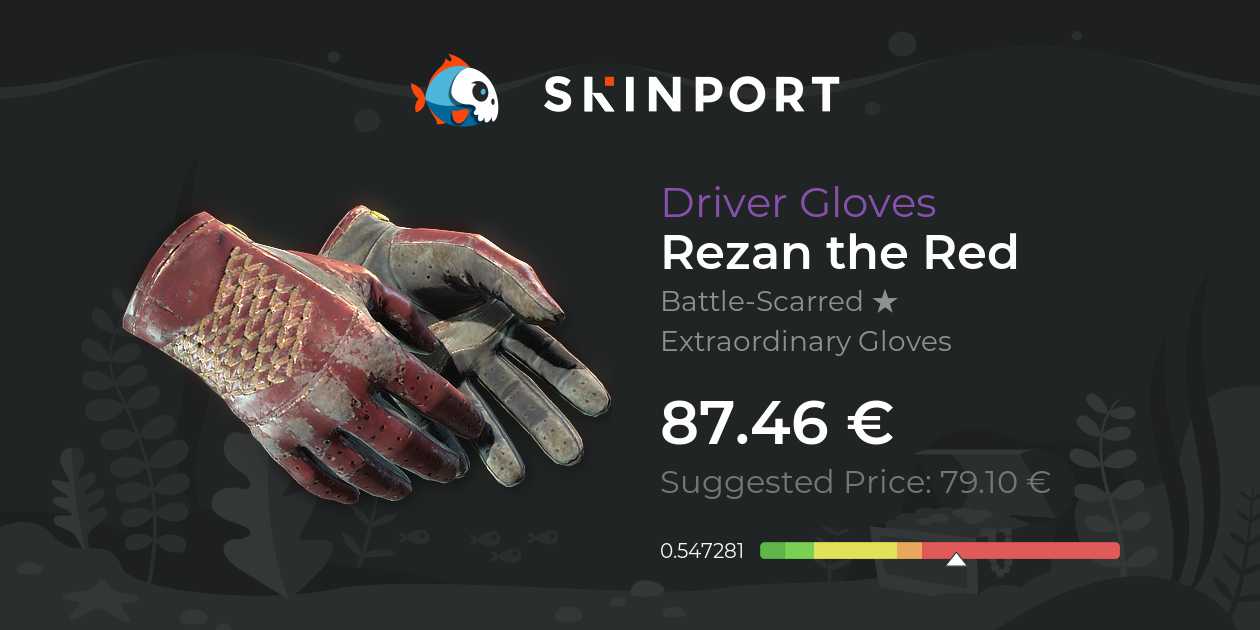 Driver Gloves | Rezan the Red (Battle-Scarred) - Counter-Strike 2 ...