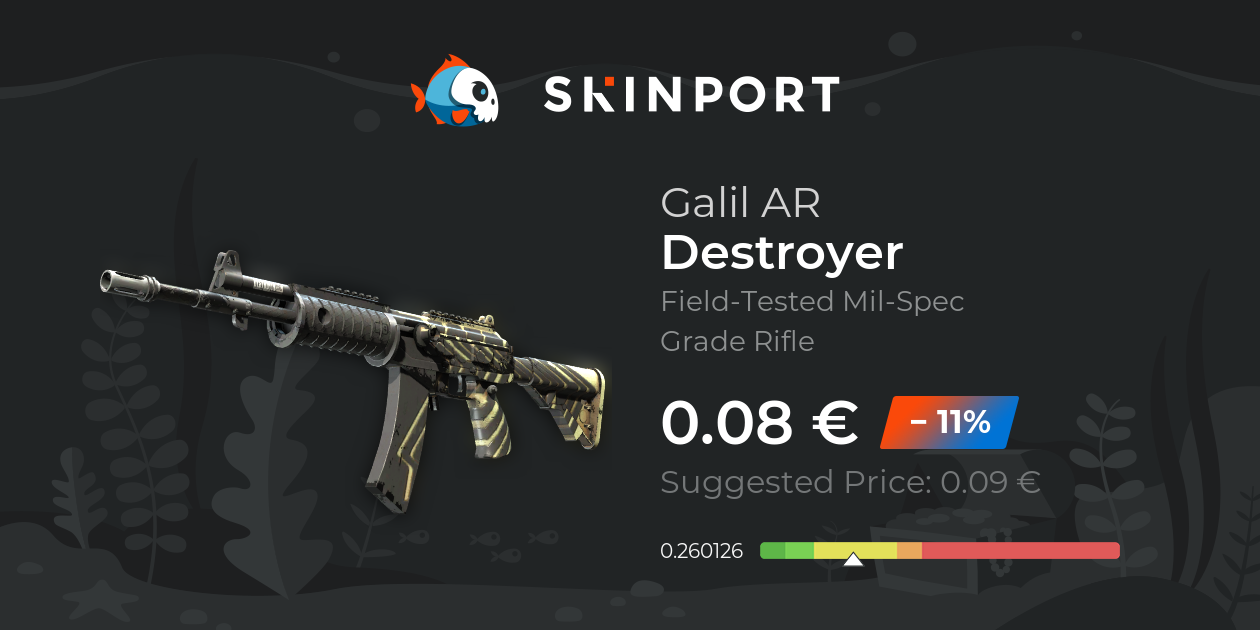 Galil AR | Destroyer (Field-Tested) - Counter-Strike 2 - Skinport