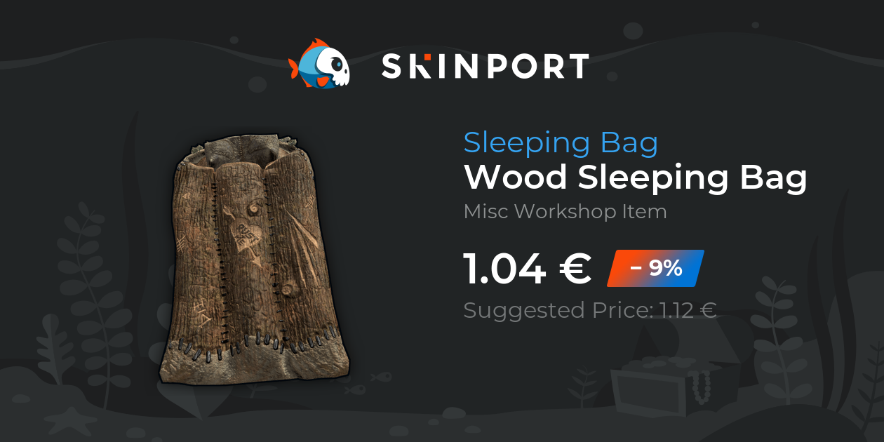 Wood Sleeping Bag - Rust - Skinport