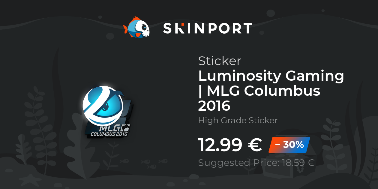 Sticker | Luminosity Gaming | MLG Columbus 2016 - Counter-Strike 2 ...