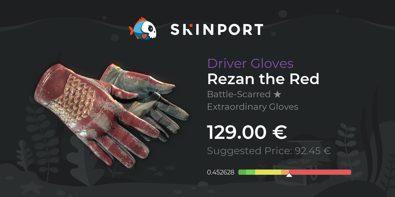 Driver Gloves | Rezan the Red (Battle-Scarred) - Counter-Strike 2 ...