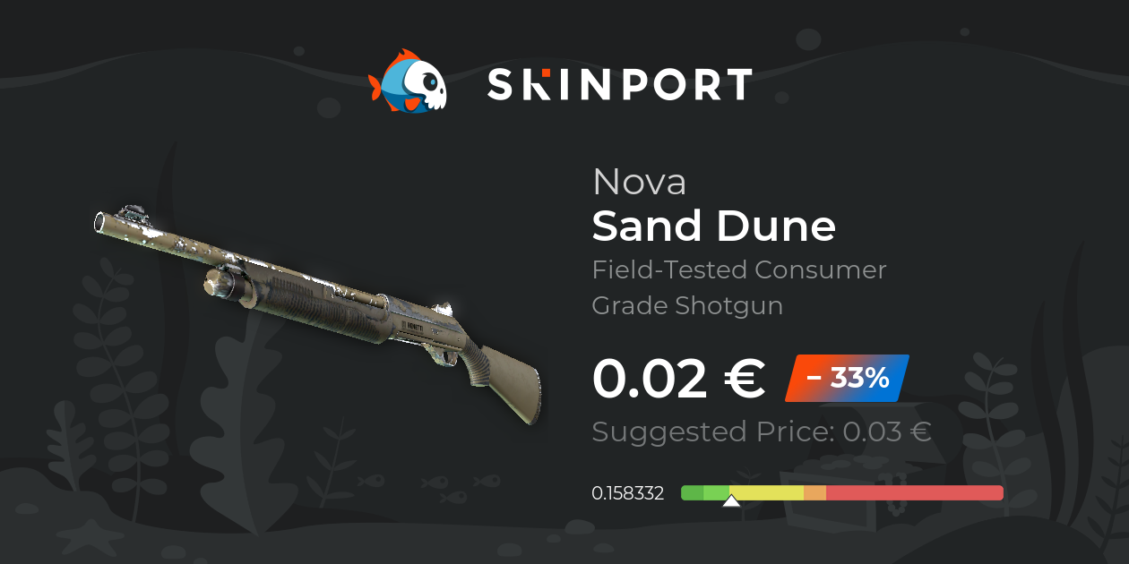 Nova | Sand Dune (Field-Tested) - Counter-Strike 2 - Skinport