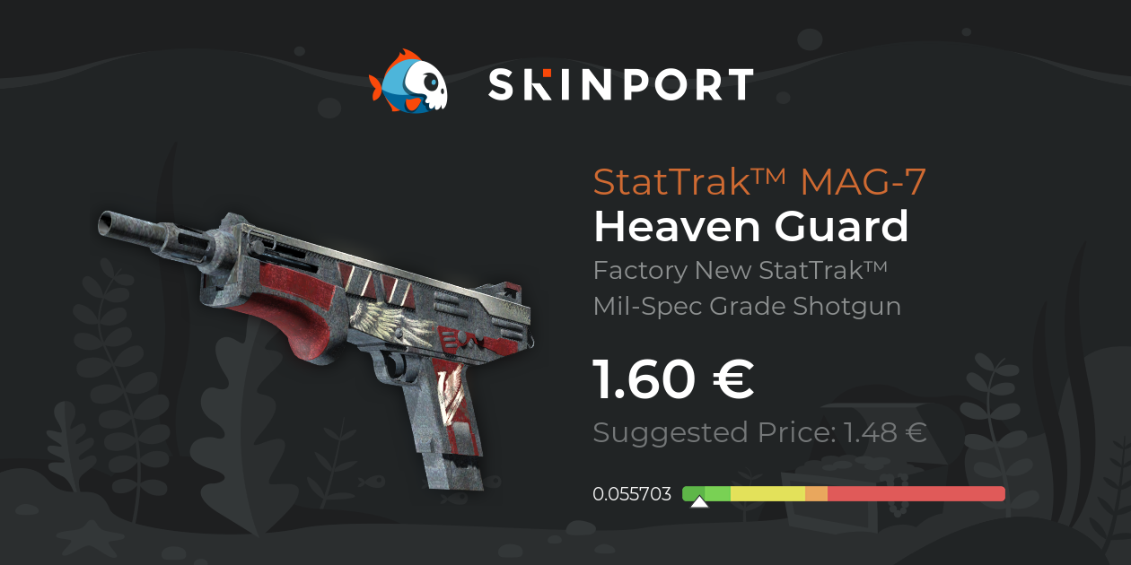 StatTrak™ MAG-7 | Heaven Guard (Factory New) - Counter-Strike 2 - Skinport