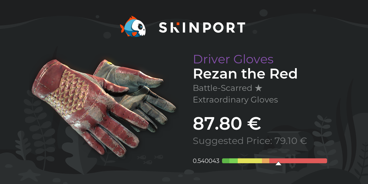 Driver Gloves | Rezan the Red (Battle-Scarred) - Counter-Strike 2 ...