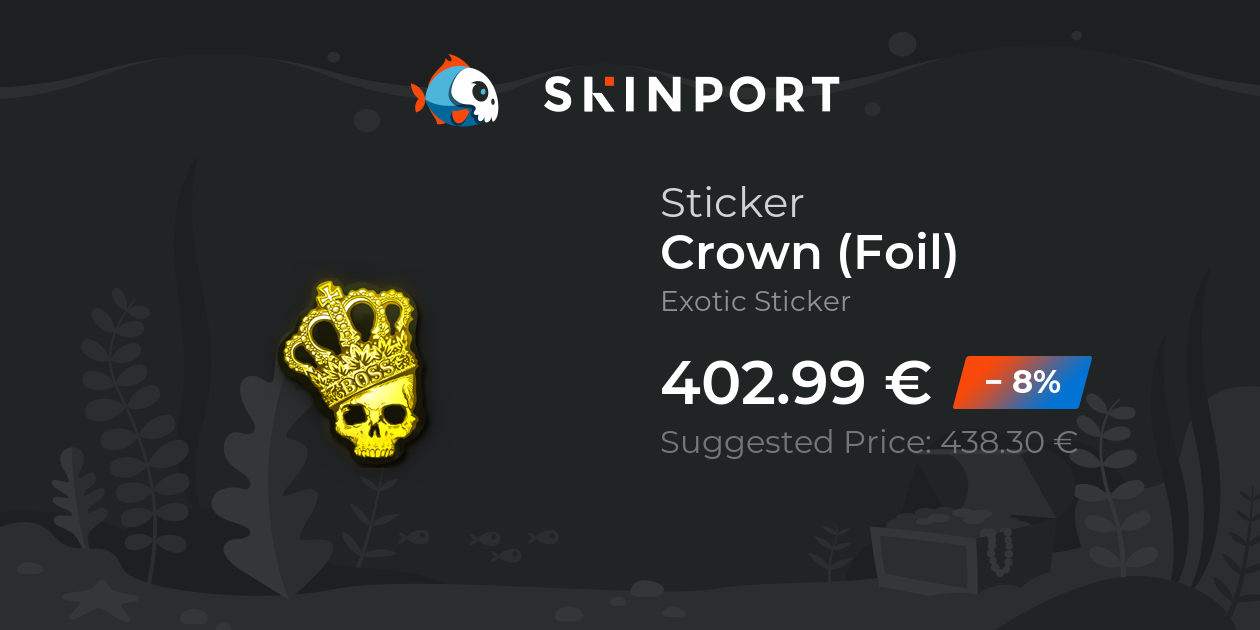 Sticker | Crown (Foil) - Counter-Strike 2 - Skinport