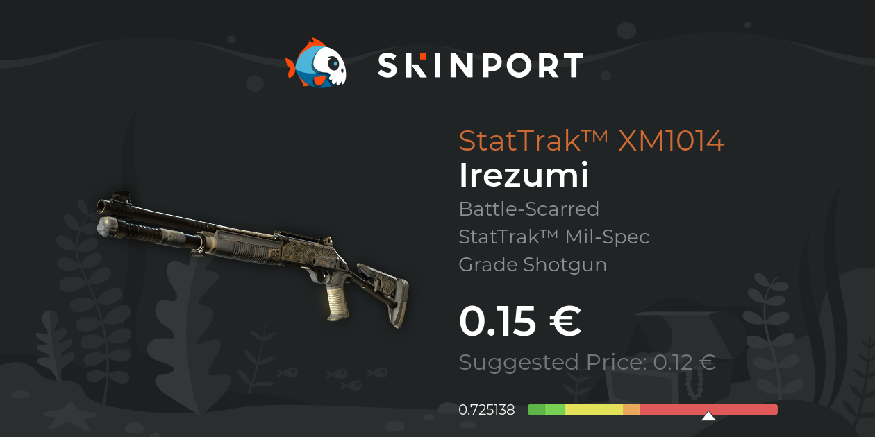 StatTrak™ XM1014 | Irezumi (Закалённое в боях) - Counter-Strike 2 ...