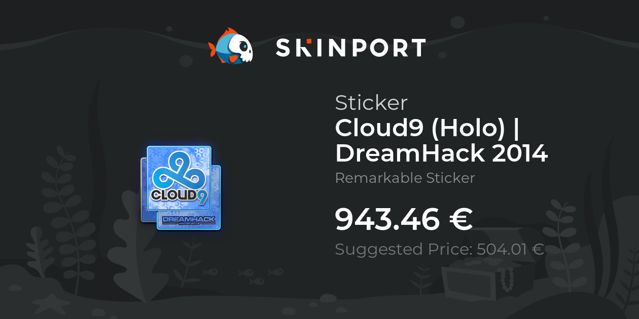 Sticker | Cloud9 (Holo) | DreamHack 2014 - Counter-Strike 2 - Skinport
