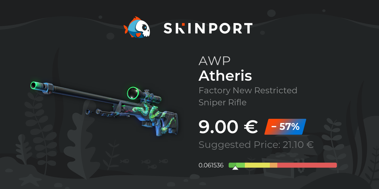 AWP | Atheris (Factory New) - Counter-Strike 2 - Skinport