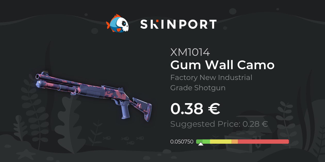 XM1014 | Gum Wall Camo (Fabrikadan Yeni Çıkmış) - Counter-Strike 2 ...