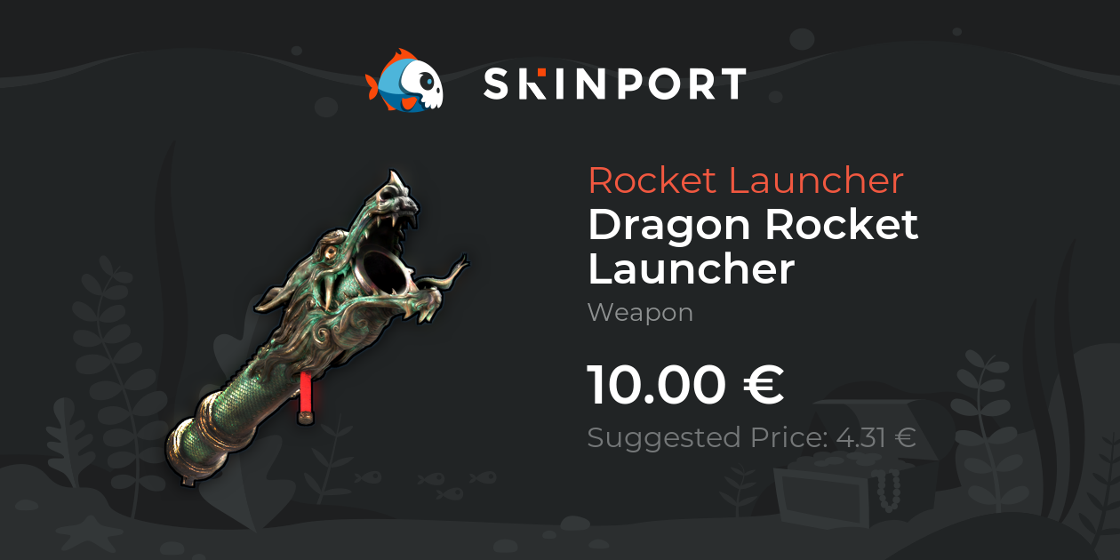 Dragon Rocket Launcher - Rust - Skinport