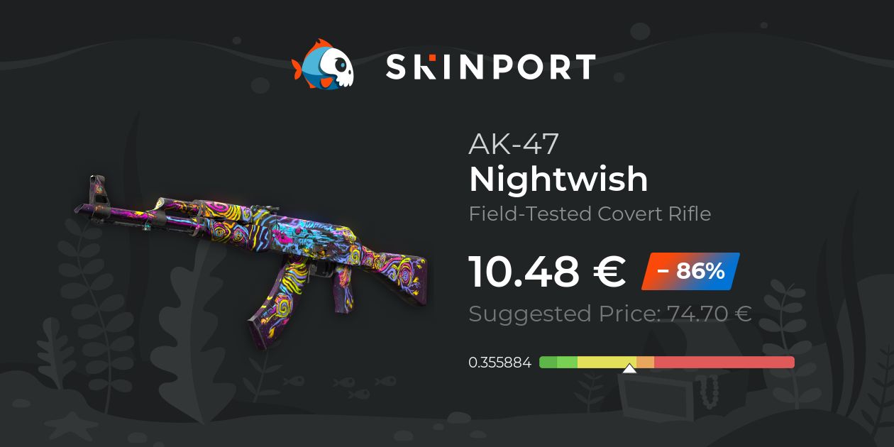 AK-47 | Nightwish (Field-Tested) - Counter-Strike 2 - Skinport
