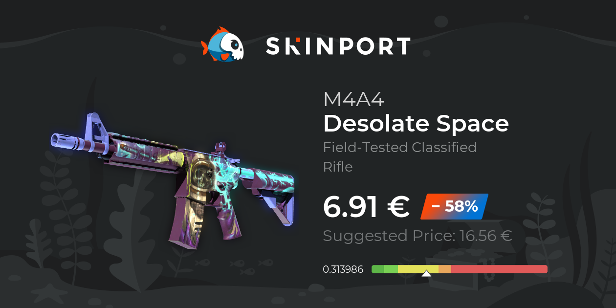 M4A4 | Desolate Space (Field-Tested) - Counter-Strike 2 - Skinport