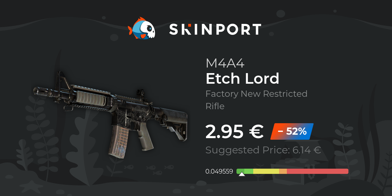 M4A4 | Etch Lord (Factory New) - Counter-Strike 2 - Skinport