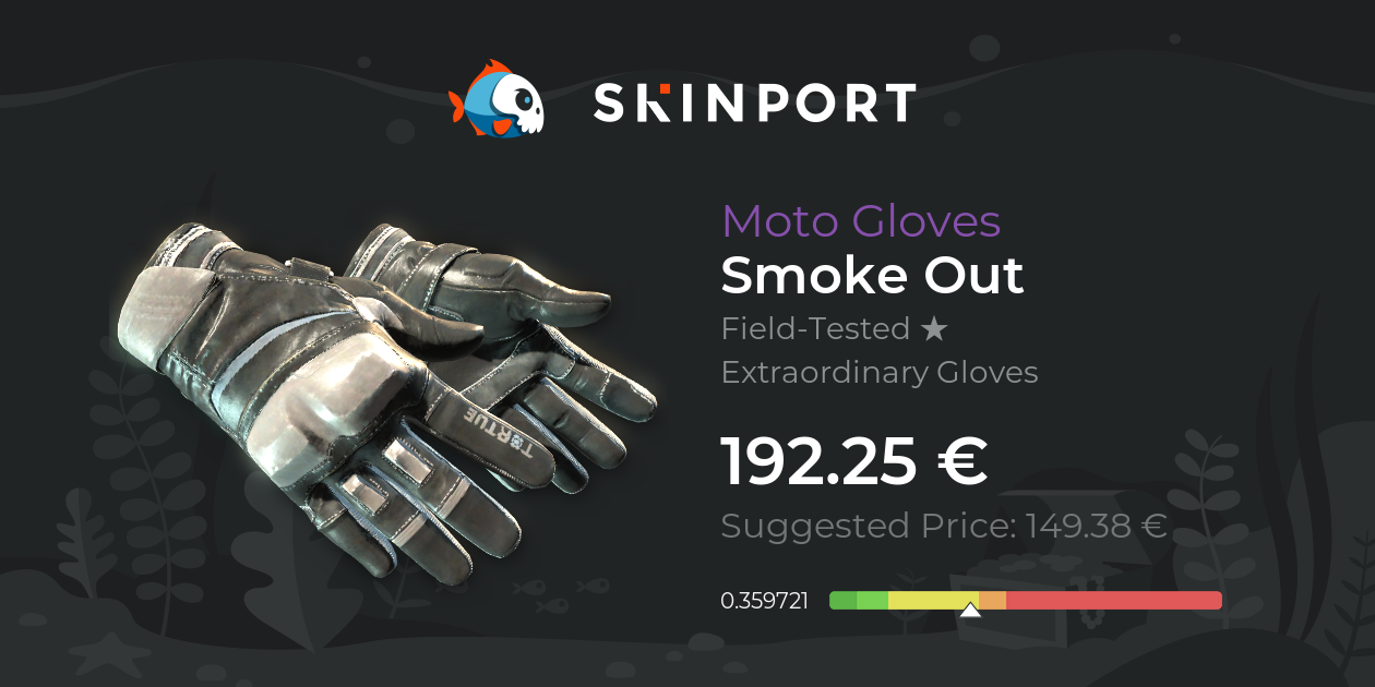 Moto Gloves | Smoke Out (Field-Tested) - Counter-Strike 2 - Skinport