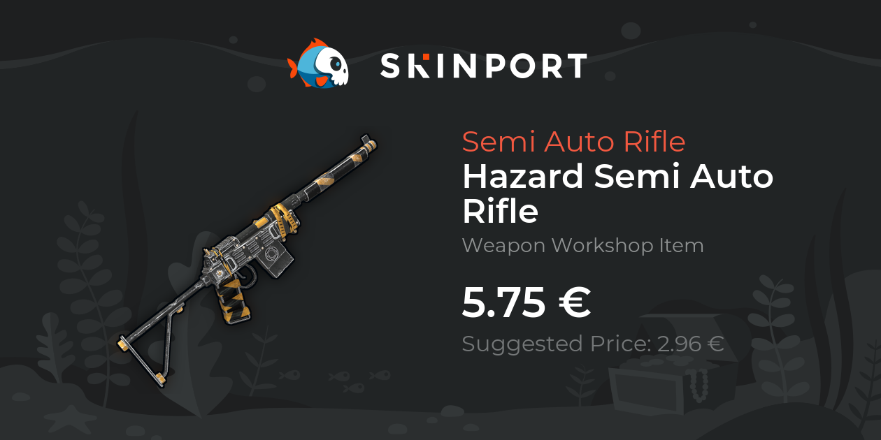 Hazard Semi Auto Rifle - Rust - Skinport