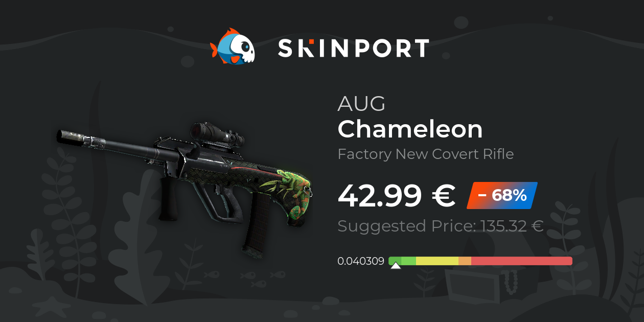 AUG | Chameleon (Factory New) - Counter-Strike 2 - Skinport