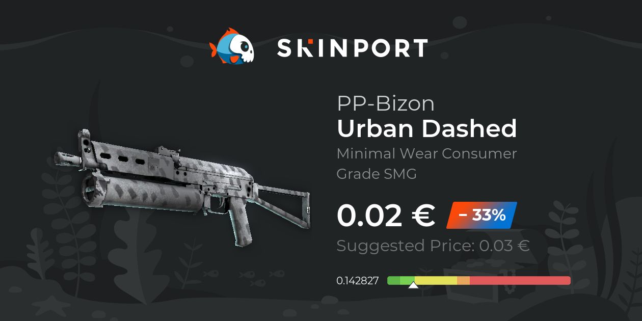 PP-Bizon | Urban Dashed (Minimal Wear) - Counter-Strike 2 - Skinport