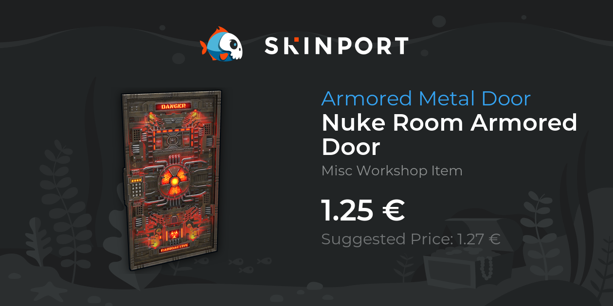 Nuke Room Armored Door - Rust - Skinport