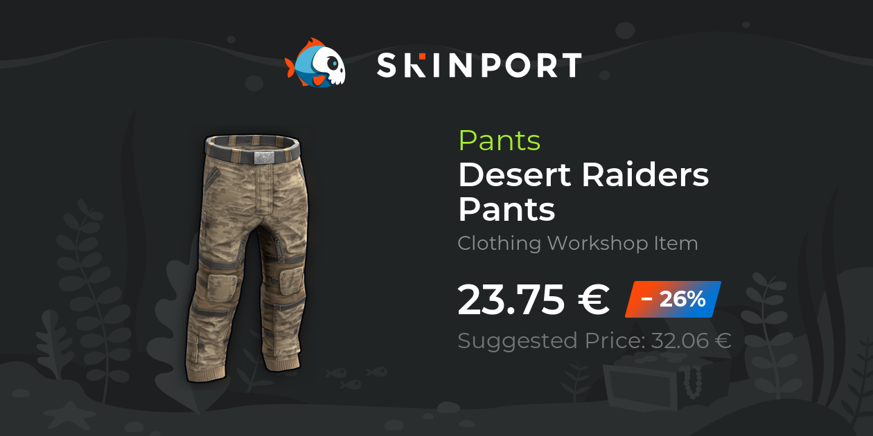 Desert Raiders Pants - Rust - Skinport