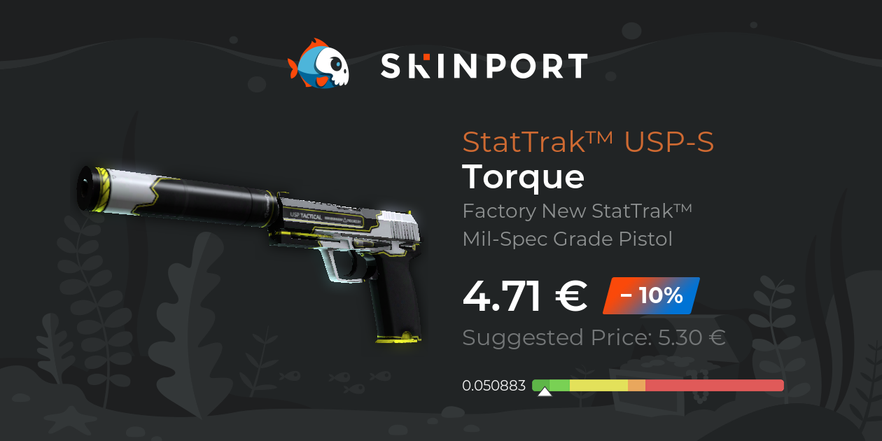 StatTrak™ USP-S | Torque (Factory New) - CS2 - Skinport