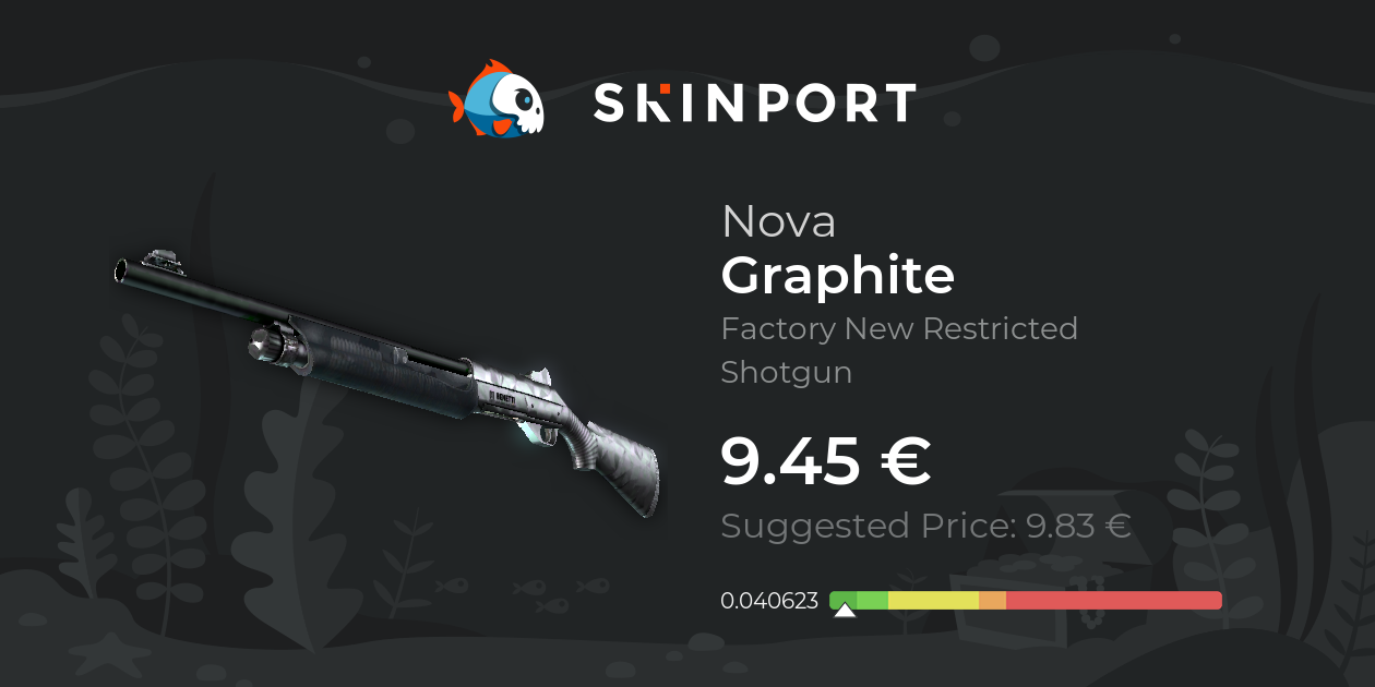 Nova | Graphite (Factory New) - CS2 - Skinport