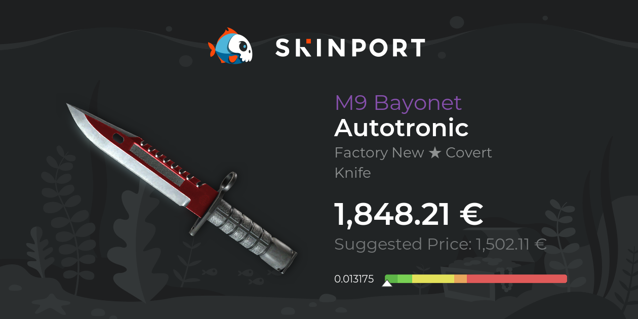 M9 Bayonet | Autotronic (Factory New) - Counter-Strike 2 - Skinport