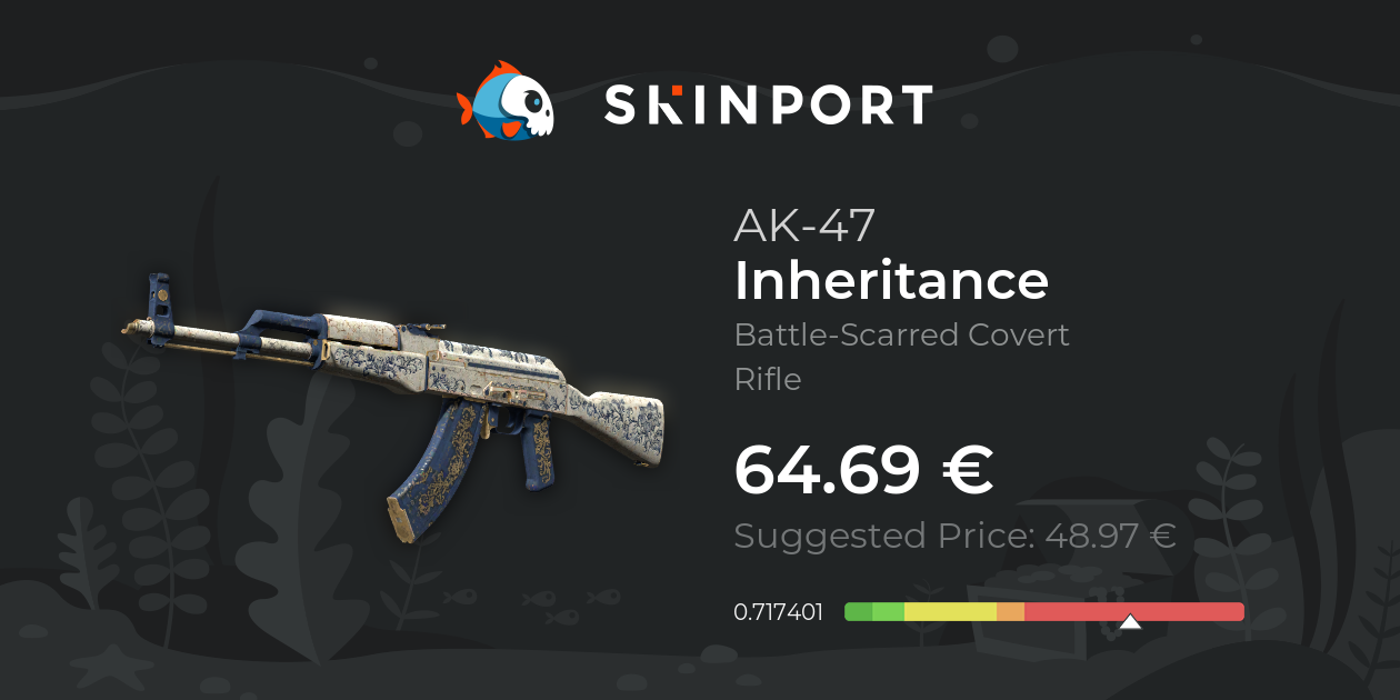 AK-47 | Inheritance (Battle-Scarred) - Counter-Strike 2 - Skinport