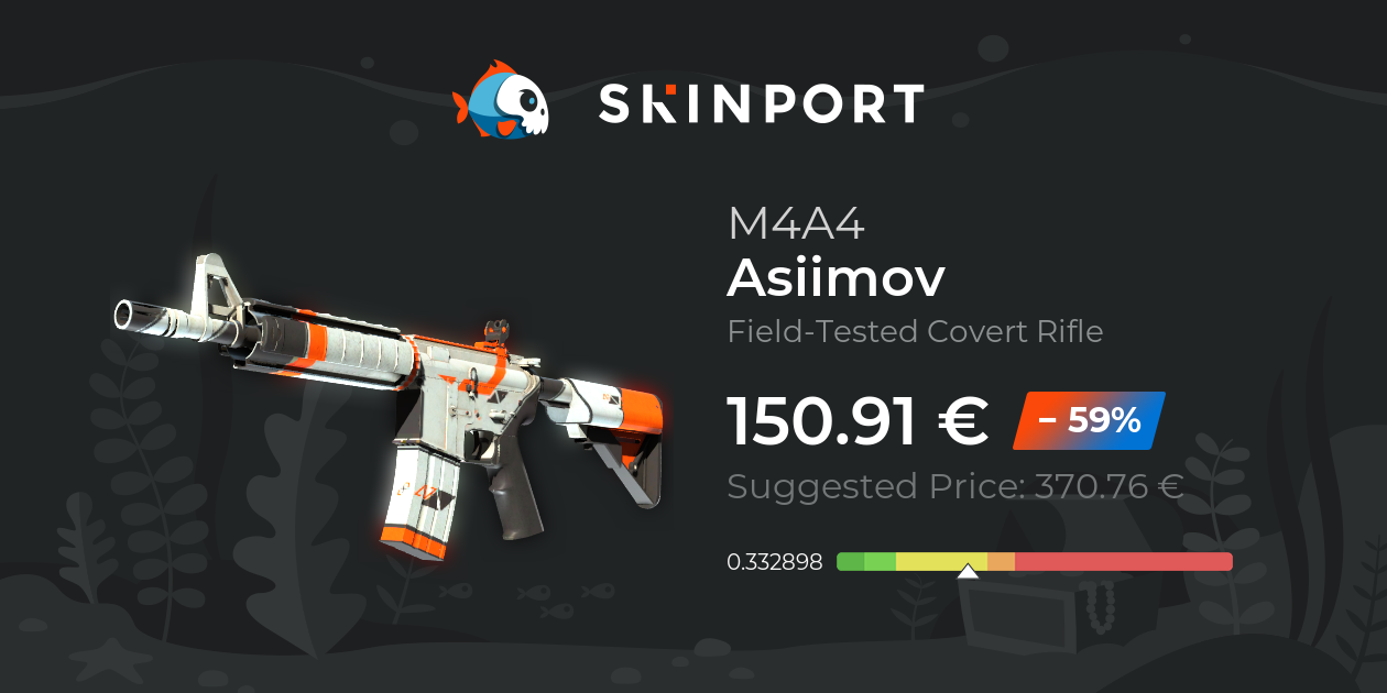 M4A4 | Asiimov (Field-Tested) - Counter-Strike 2 - Skinport