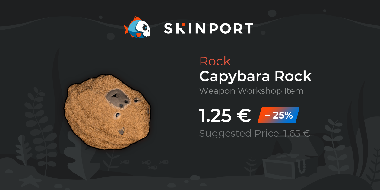 Capybara Rock - Rust - Skinport