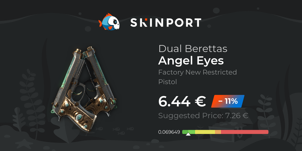 Dual Berettas | Angel Eyes (Factory New) - Counter-Strike 2 - Skinport