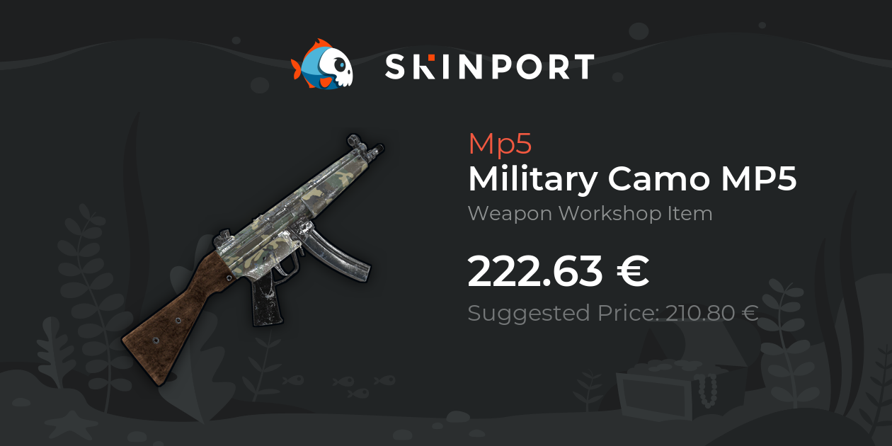 Military Camo MP5 - Rust - Skinport