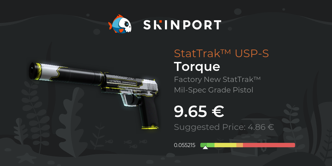 StatTrak™ USP-S | Torque (Factory New) - Counter-Strike 2 - Skinport