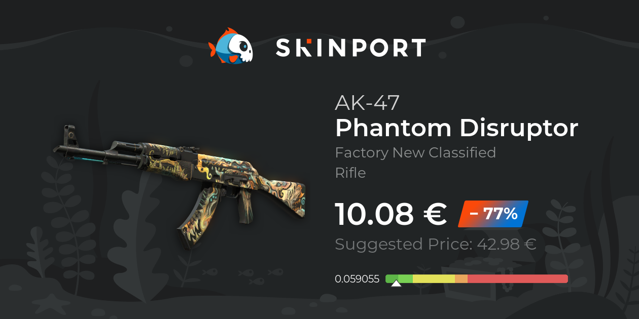 AK-47 | Phantom Disruptor (Factory New) - Counter-Strike 2 - Skinport